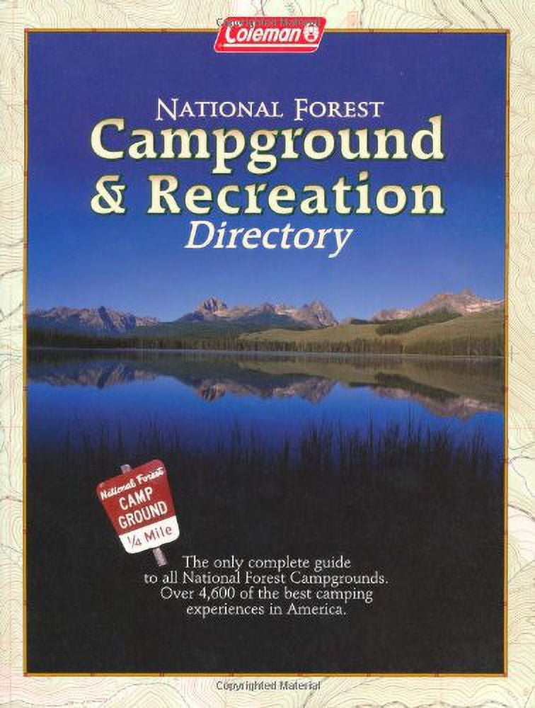 Pre-Owned Coleman National Forest Campground and Recreation Directory ...