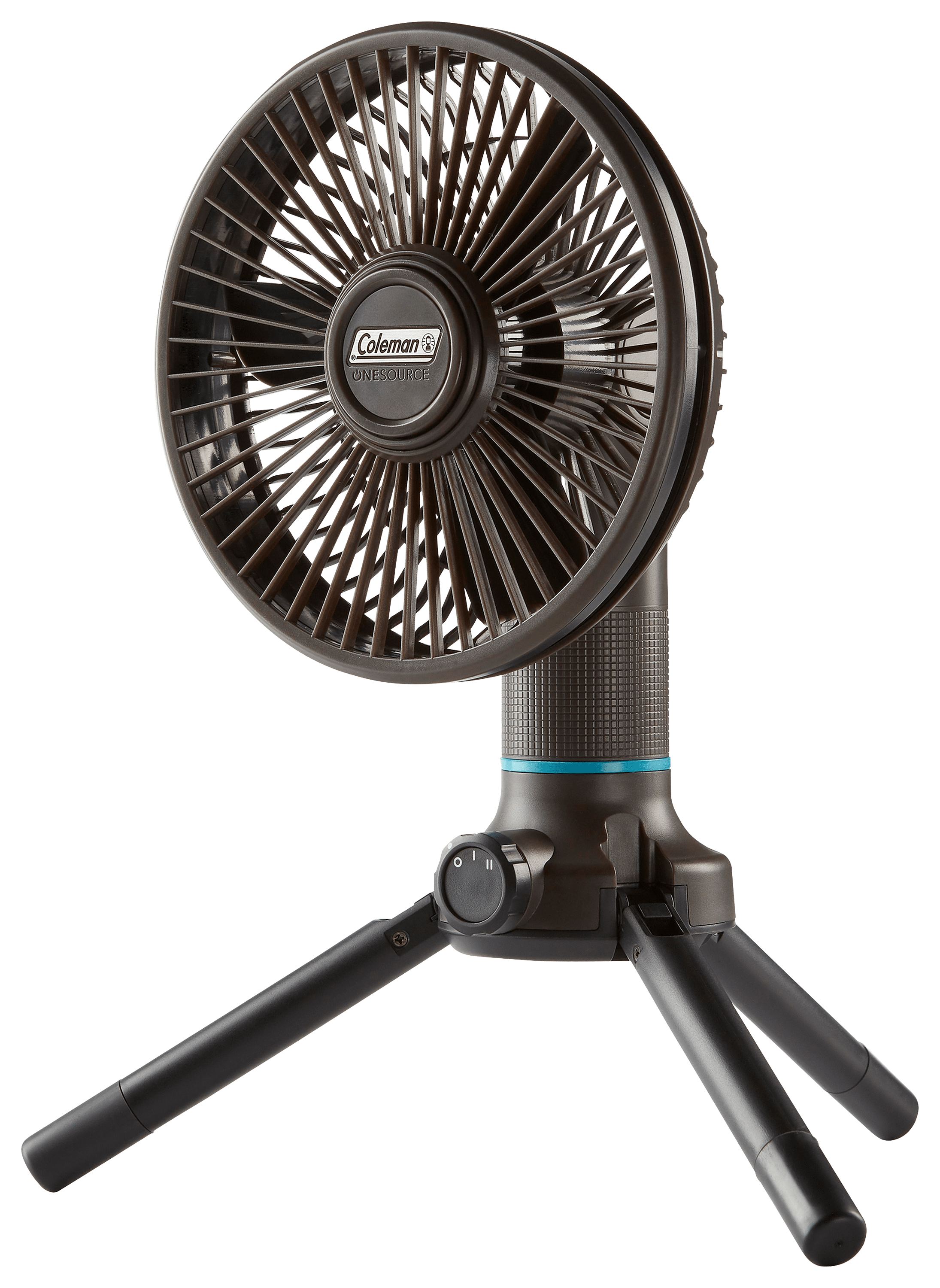 Coleman OneSource Multi-Speed Fan & Rechargeable Battery, Black, 8 in ...