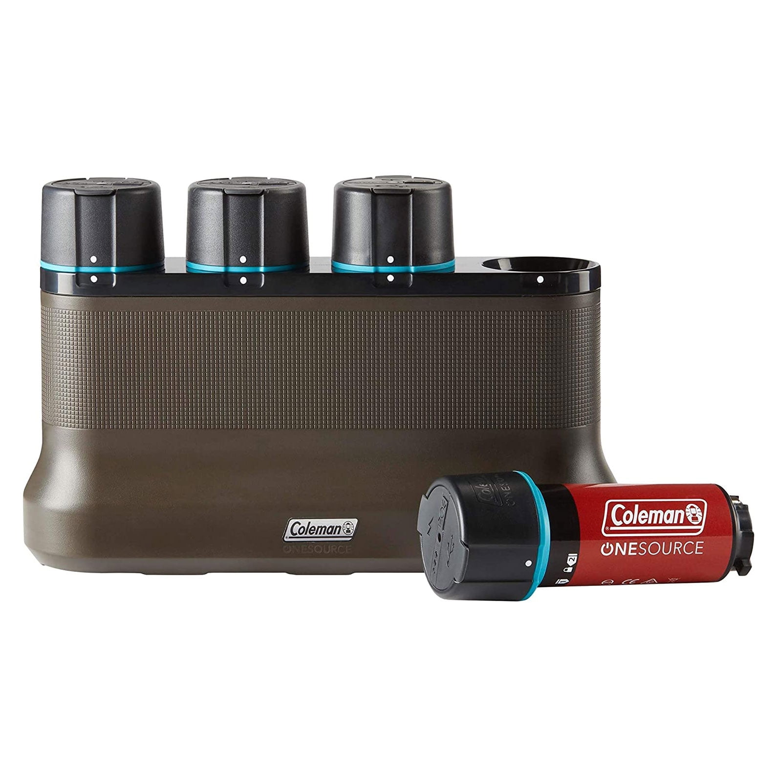 Coleman OneSource Rechargeable 4 Port Lithium Ion Battery Quick Charge ...