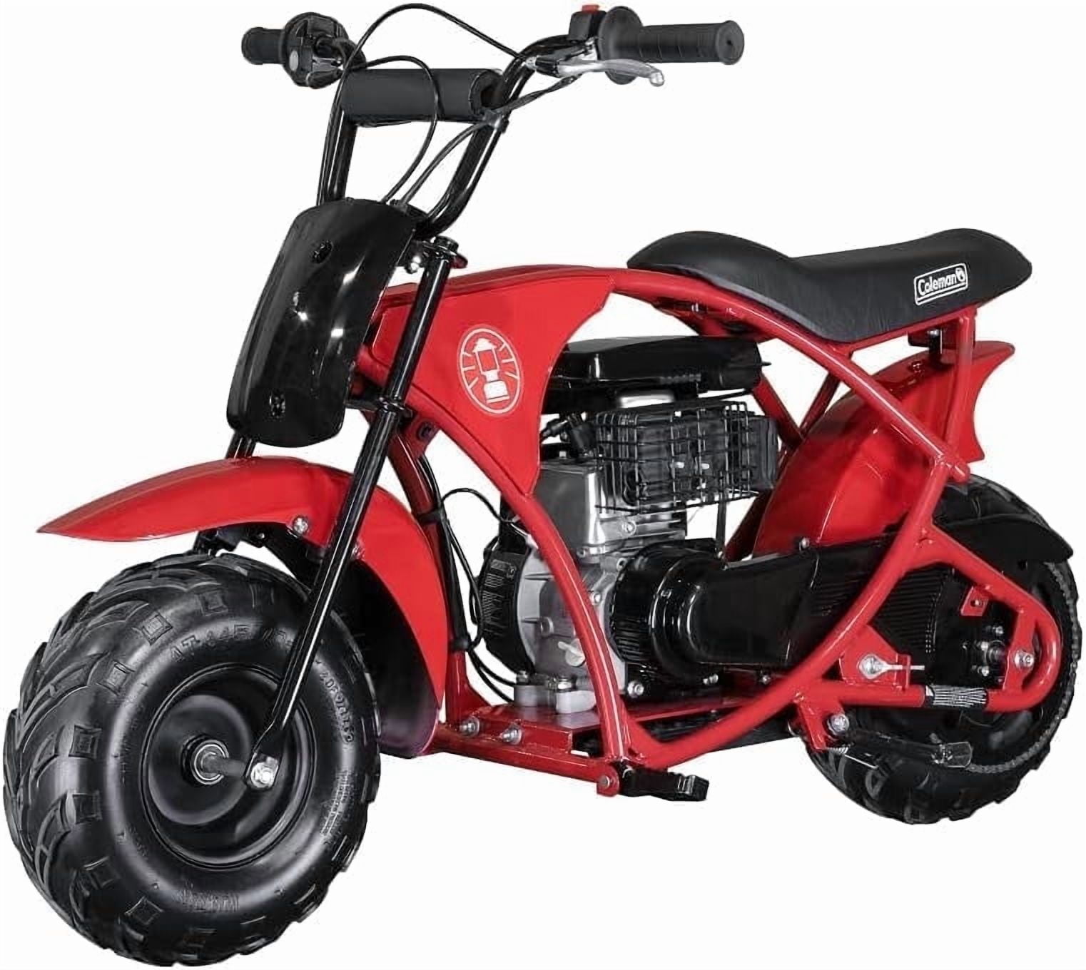 Coleman Powersports B100 105cc Gas Powered Mini Bike, 22 MPH, Red ...