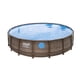 "Coleman Round Power Steel Frame II Swim Vista 18' x 48"" Above Ground ...