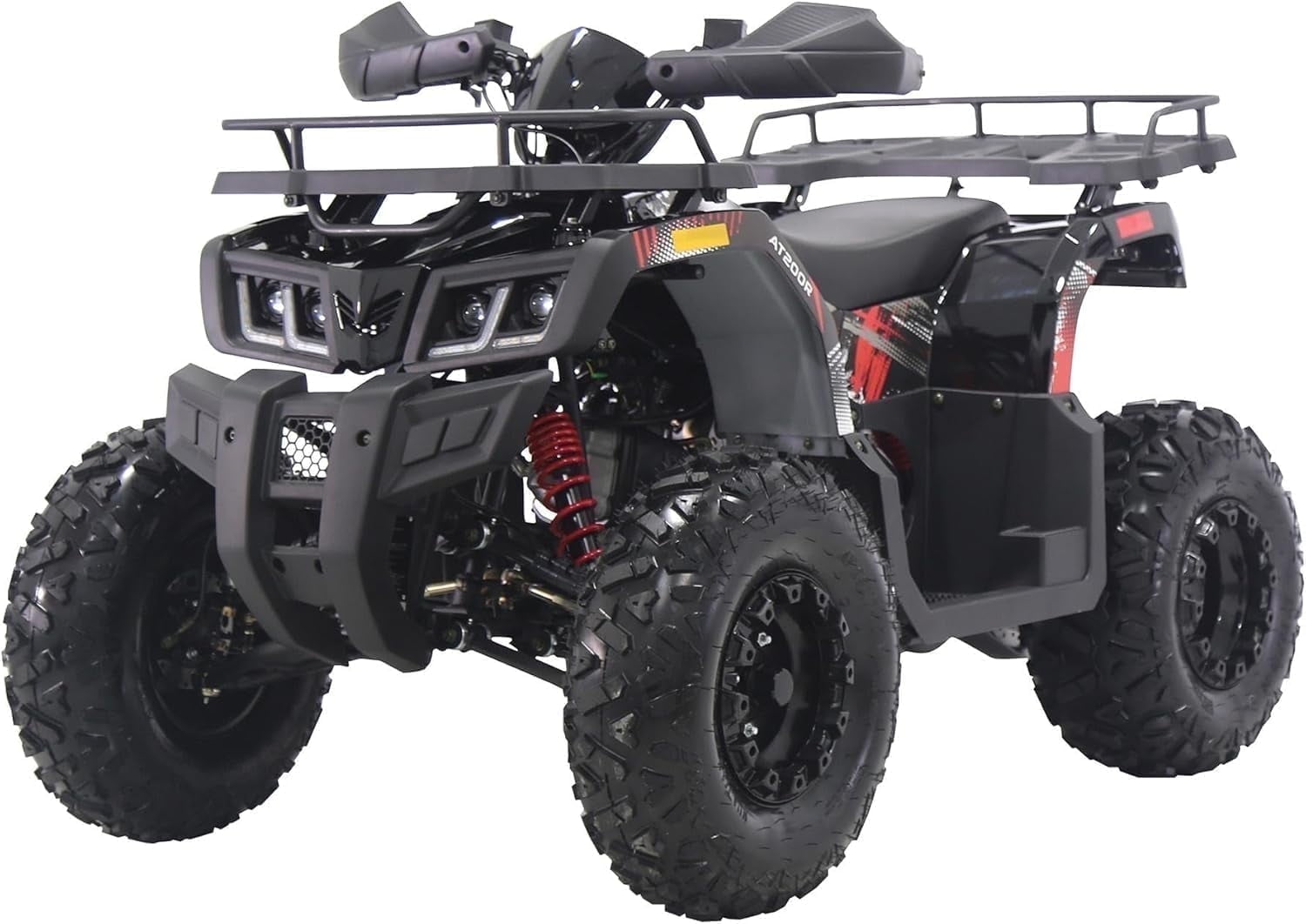 Coleman Powersports AT200R 169cc Adult Gas ATV, High-Speed Off-Road ...
