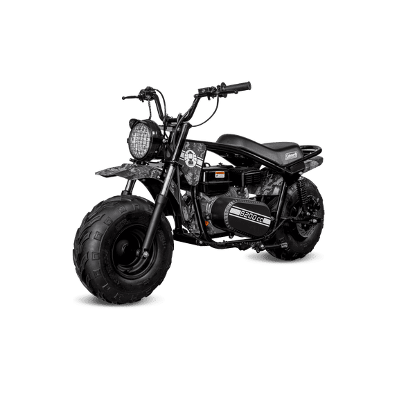 Coleman Powersports B200RSV 196cc Gas Powered Mini Bike, Black ...