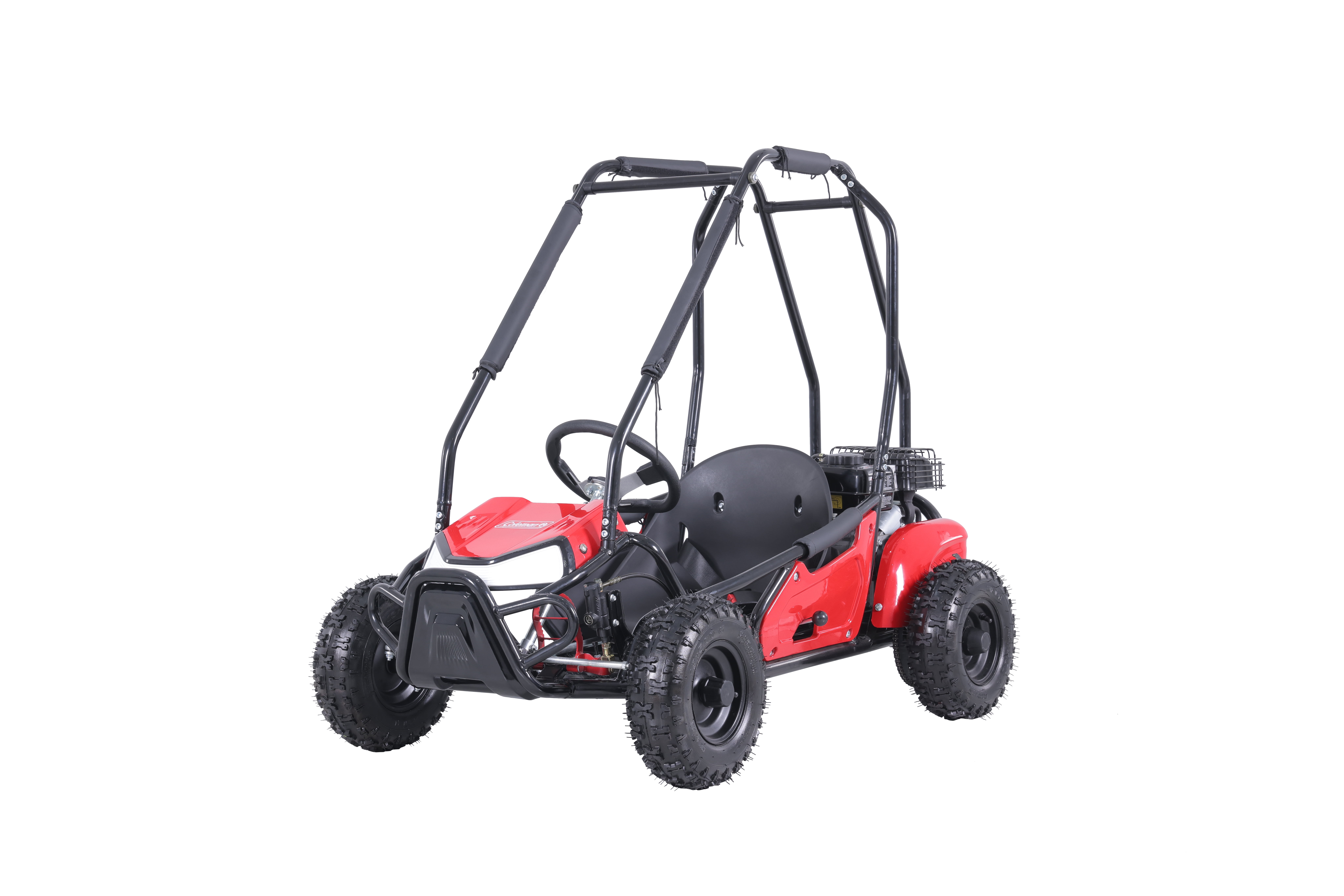 Coleman Powersports GK100 98cc One Seater Gas Powered Go-Kart, for Ages ...