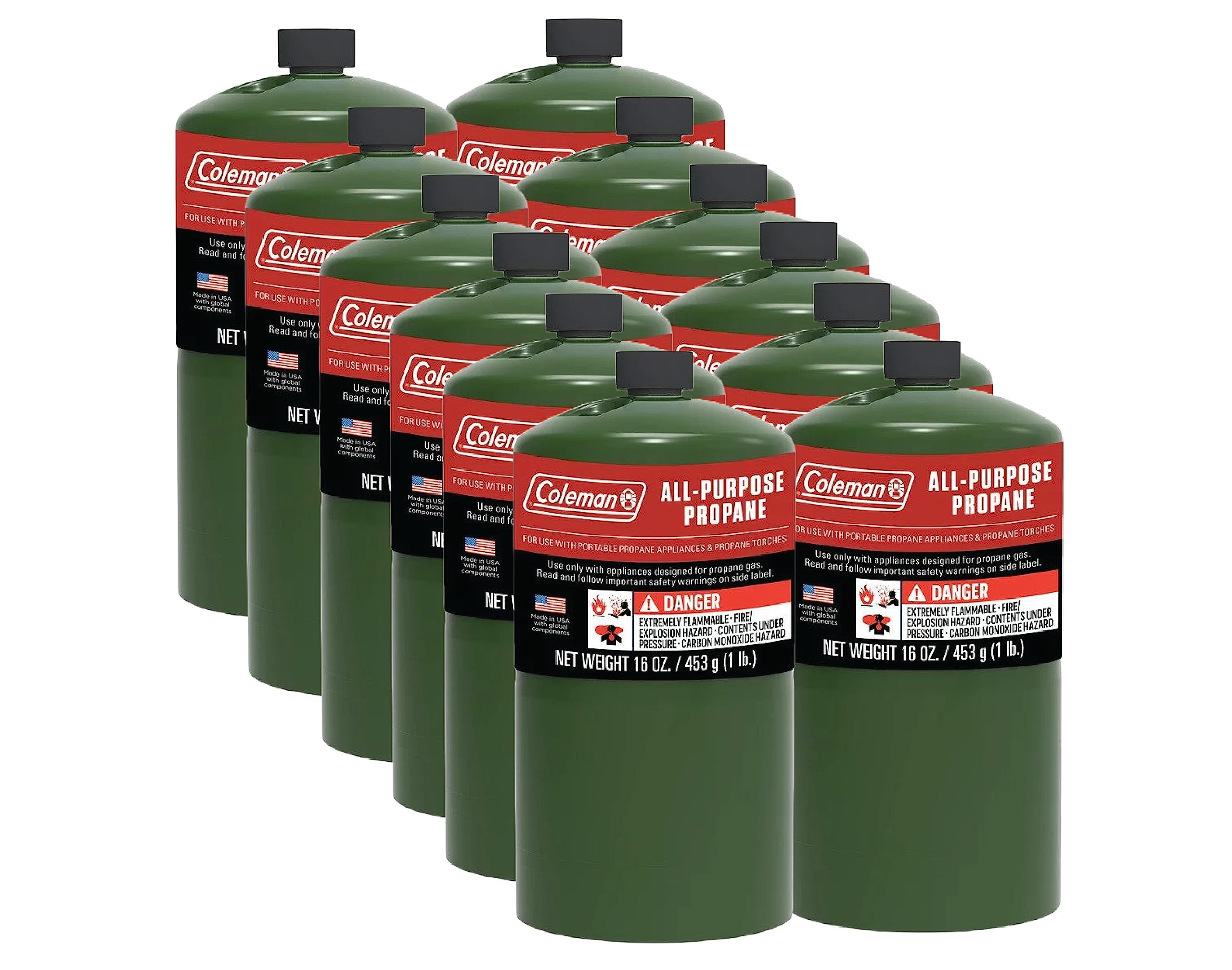 Coleman Propane Cylinders - 16 Oz (12 Pack) - Walmart.com