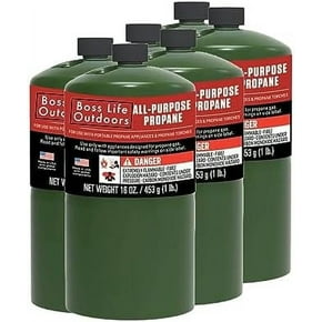Small Green Propane Tanks