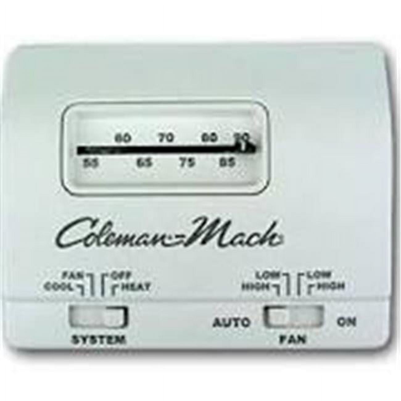 Coleman RVP C7W-7330G3351 Thermostat Wall Mount Heat or Cool Trailer ...