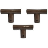 Coleman Power Steel T-Connector Replacement, 18ft x 48in Round Above ...