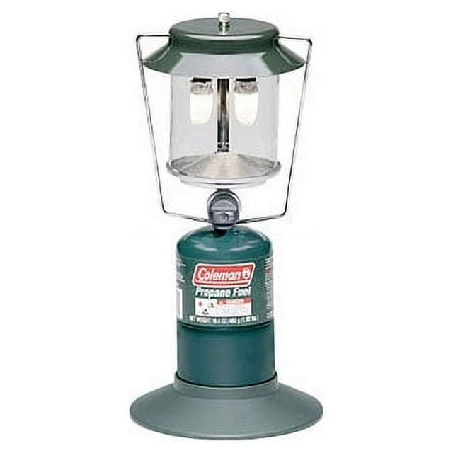Coleman Portable Light Camp Lamp: Two-Mantle Propane Lantern - Walmart.com