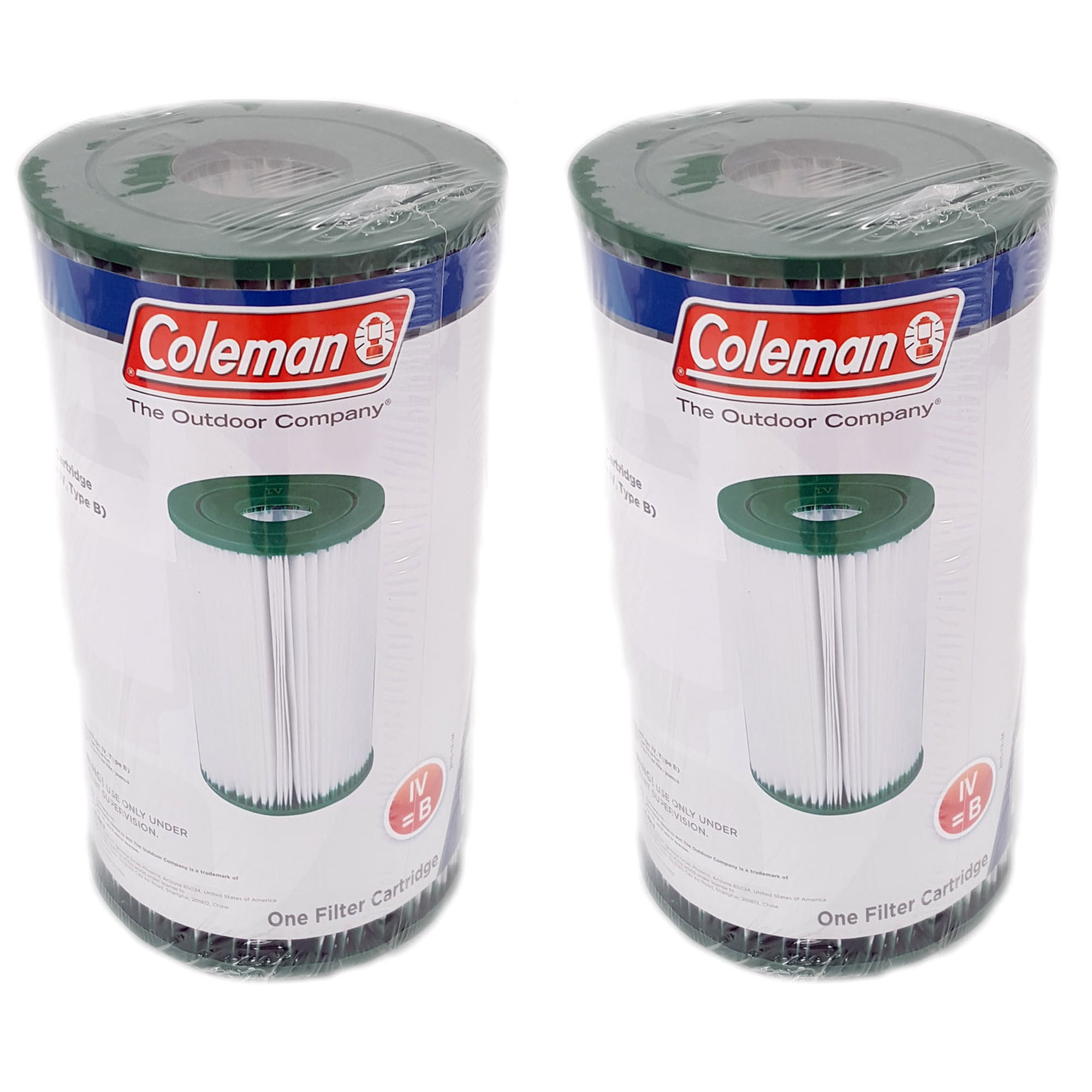 Coleman Type IV/B Pool Filter Pump Replacement Cartridges (2 Pack) for ...