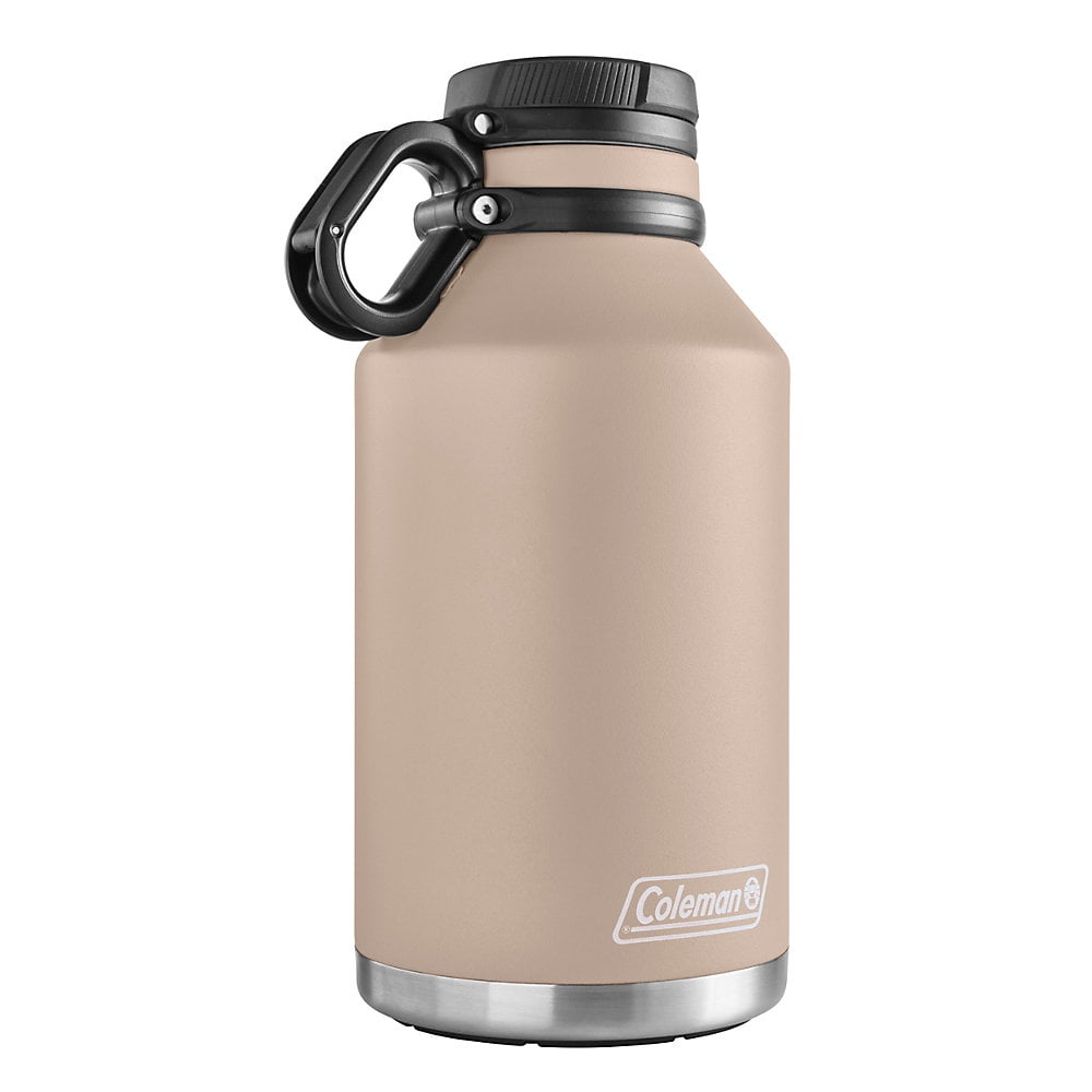 Brandclub - Coleman Vacuum Insulated Stainless Steel Growler, 64oz/1900mL