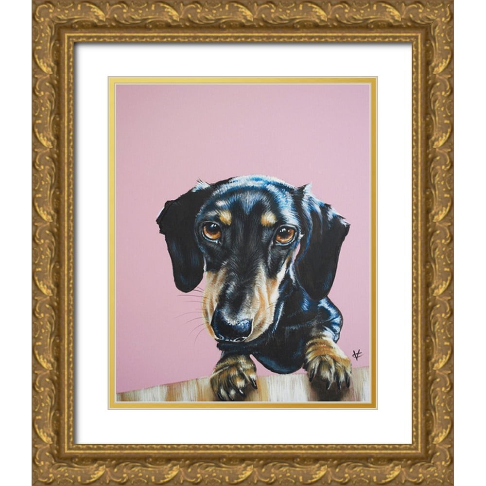 Coleman, Victoria 15x18 Gold Ornate Wood Framed with Double Matting ...