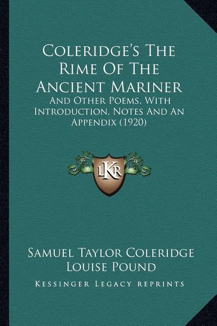 Coleridge's The Rime Of The Ancient Mariner : And Other Poems, With ...