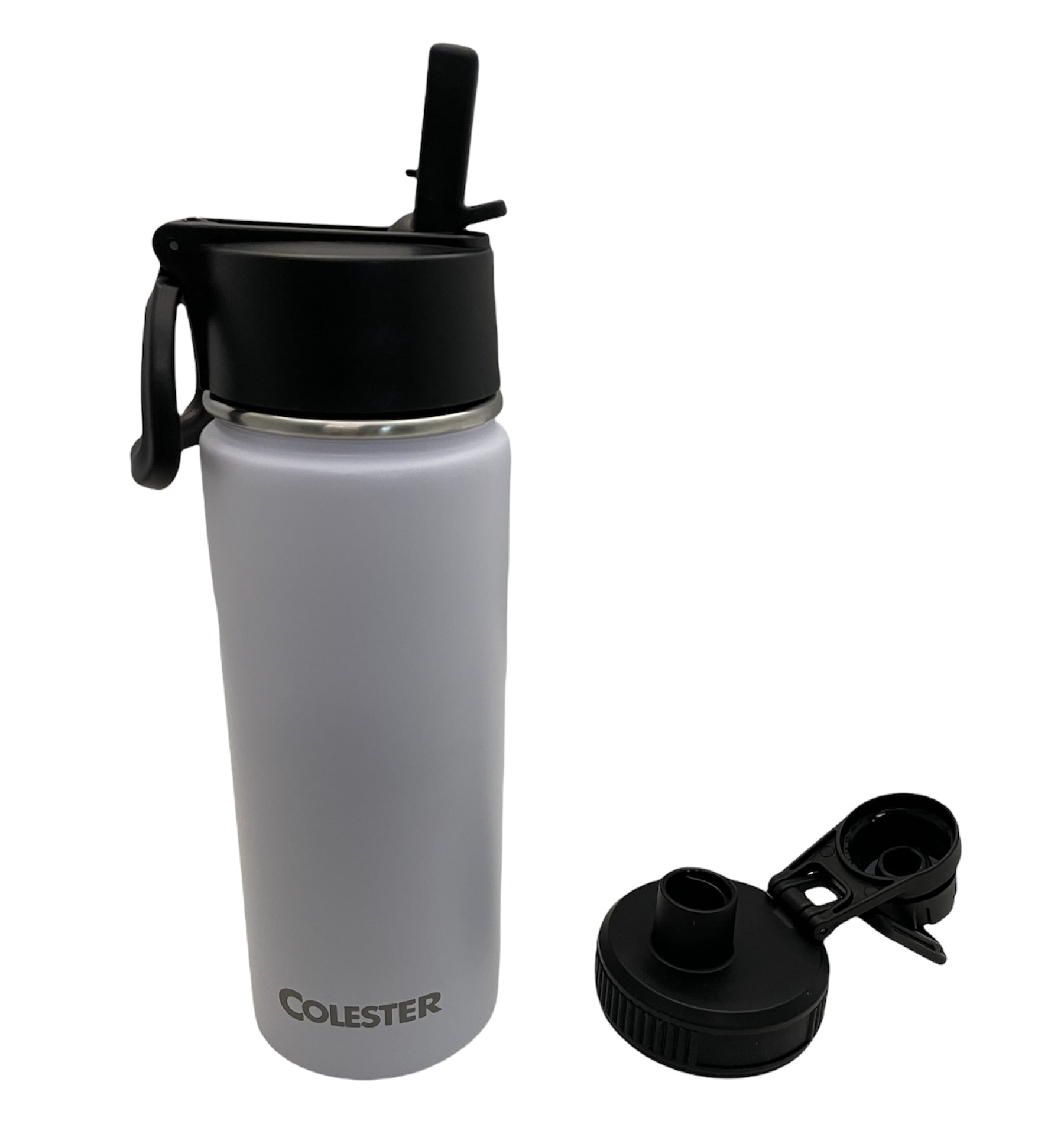 Colester Direct Stainless Steel Double-Insulated Water Bottle with Flip ...