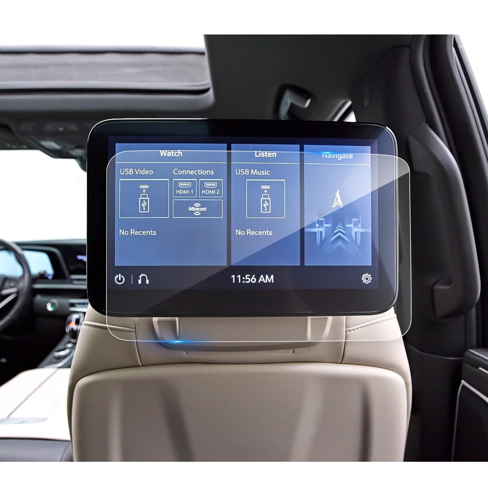 Coleya (2Pack) 2021-2024 2025 Escalade Screen Protector for Cadillac ...