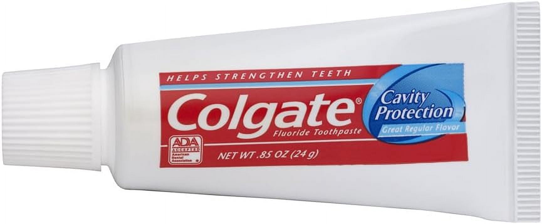 Colgate 09782 Toothpaste, Personal Size, .85oz Tube, Unboxed (Case of ...