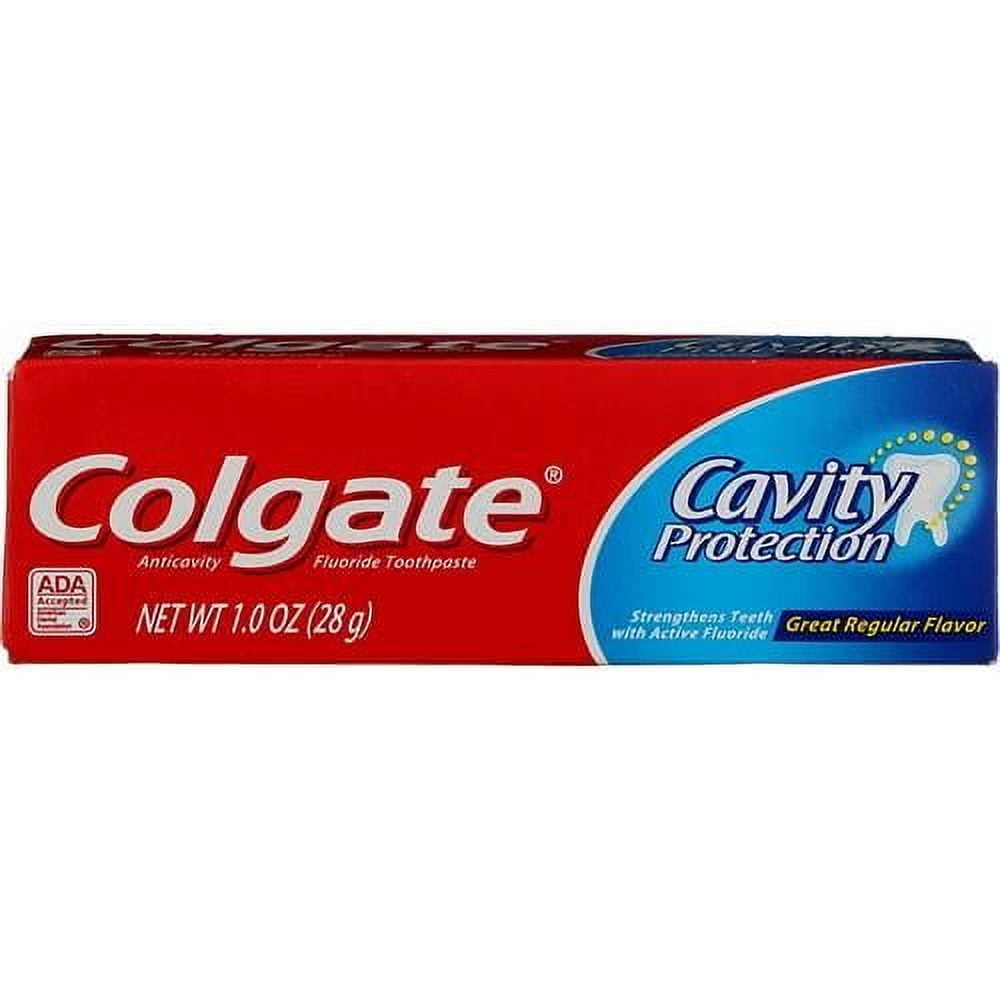 Colgate Cavity Protection Fluoride Toothpaste, Great Regular Flavor ...