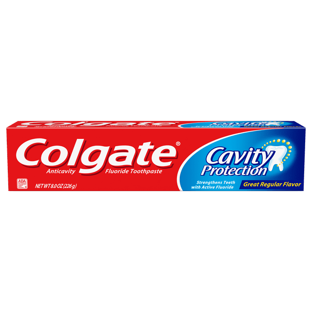 Colgate Whole Mouth Protection Toothpaste - Crisp Mint Fluoride Cavity ...