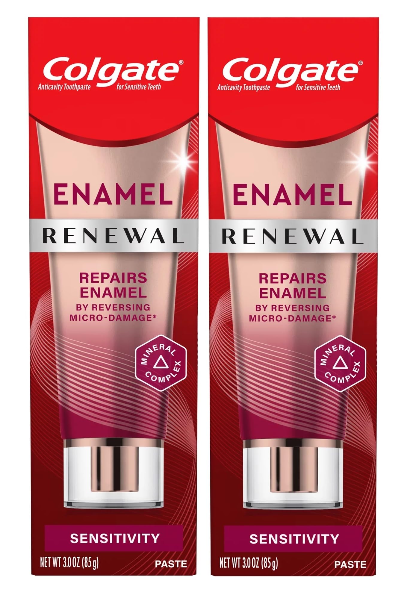 Colgate Enamel Renewal Toothpaste, Sensitivity, 3 Oz - Pack 2 - Walmart.com