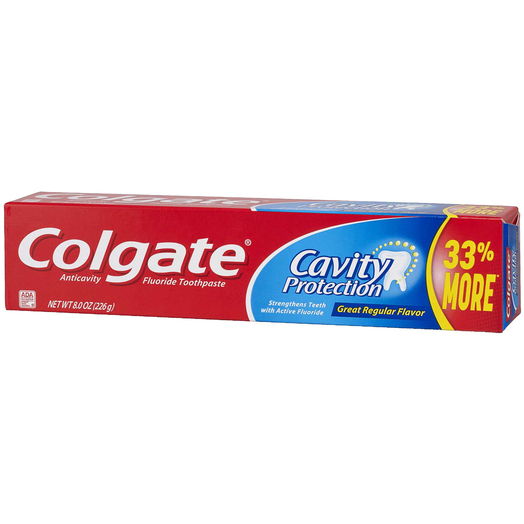 Colgate Great Regular Flavor Anticavity Toothpaste, 8 Ounce -- 24 per ...