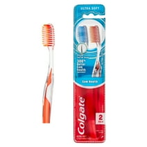 Colgate Plus Full Head Adult Toothbrush, Soft - 2 Count - Walmart.com