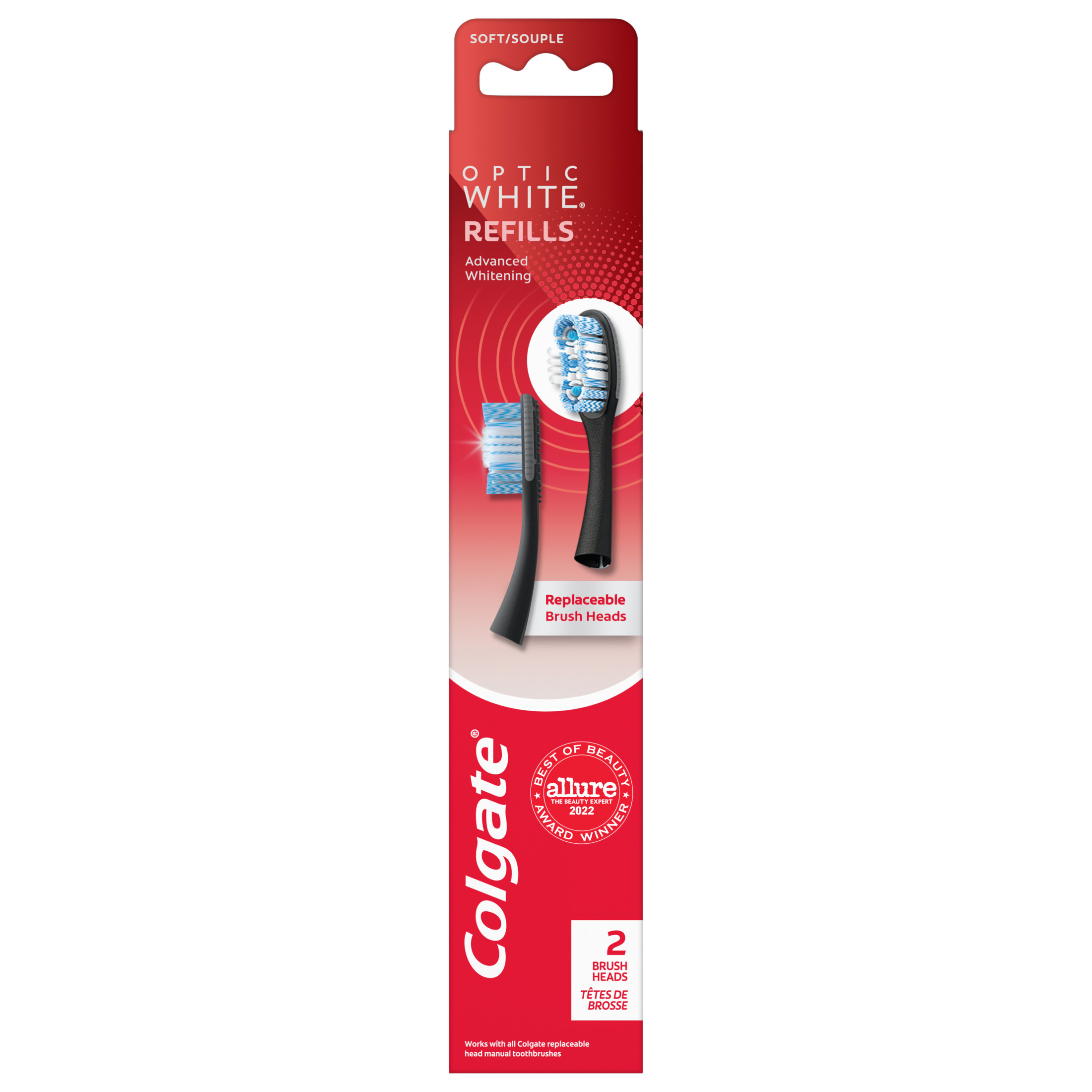 Colgate Total + Whitening Toothbrush, Medium (8 Pack) - Walmart.com