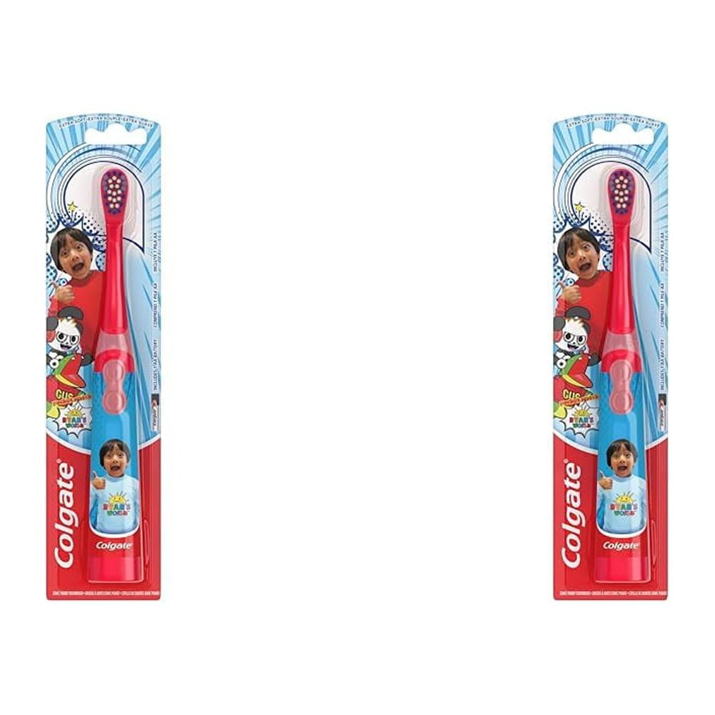 Colgate Kids Battery Powered Toothbrush, Ryan,S World, Extra Soft ...