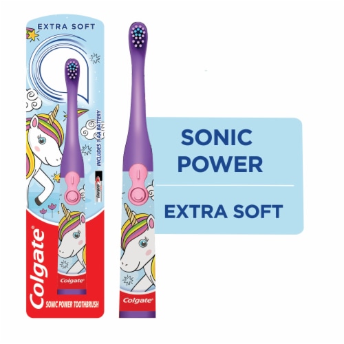 Colgate Kids Battery Powered Unicorn Toothbrush Ages 3+ - Walmart.com