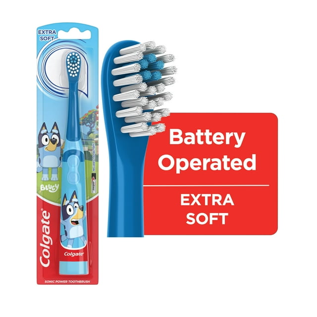Colgate Kids Battery Toothbrush, Bluey Toothbrush, 1 Pack - Walmart.com
