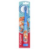 Colgate Kids Dinosaur Battery Toothbrush, Power Clean for Whole Mouth ...