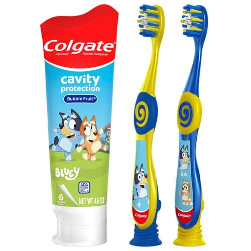 Colgate Kids Bluey Toothpaste With Fluoride, Fights Cavities, Mild ...
