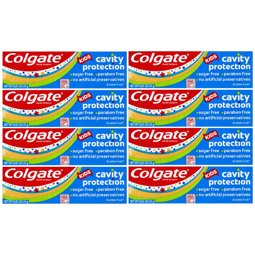 Colgate Kids Cavity Protection SSF20 Fluoride Toothpaste, 6 Pack ...