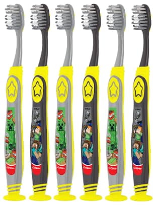 Colgate Kids Manual Minecraft Toothbrush, Minecraft, Extra Soft ...