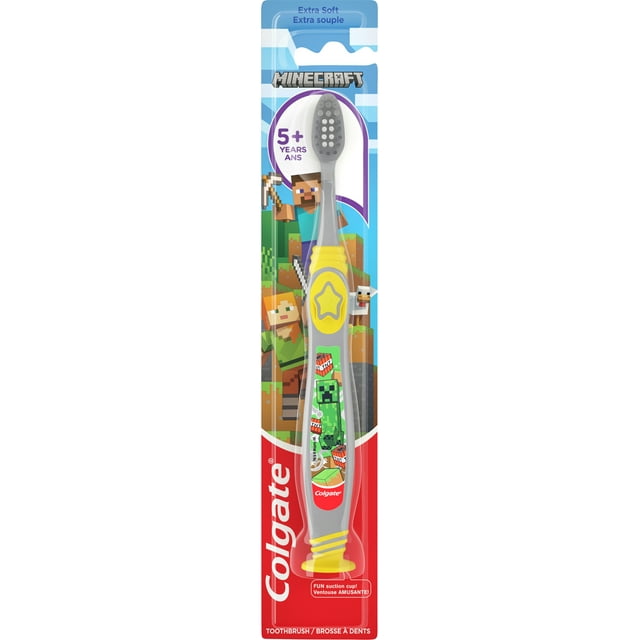 Colgate Kids Manual Minecraft Toothbrush - Walmart.com