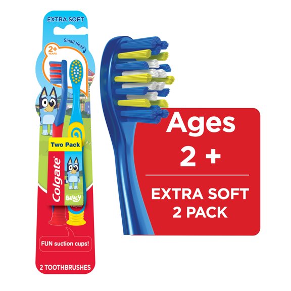Crest Kids Soft Sesame Street Toothbrushes 2 Pack for Ages 2+ with ...