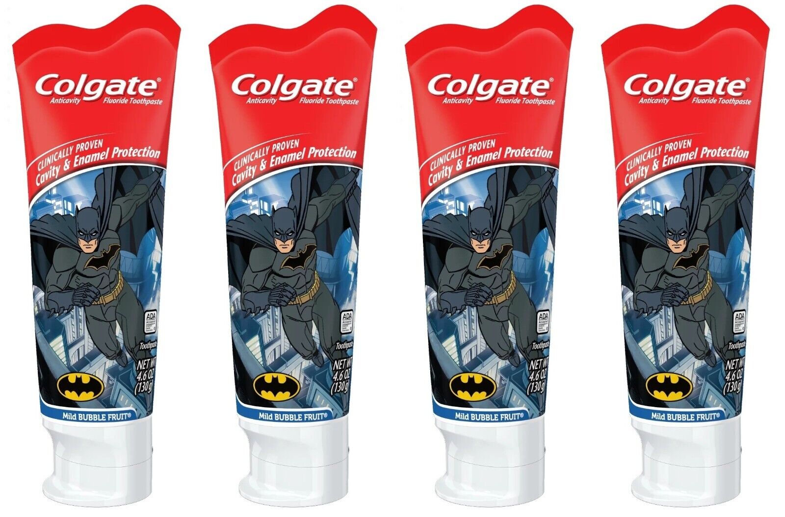 Colgate Kids Toothpaste Batman with Fluoride Toothpaste Bubble Fruit 4 ...