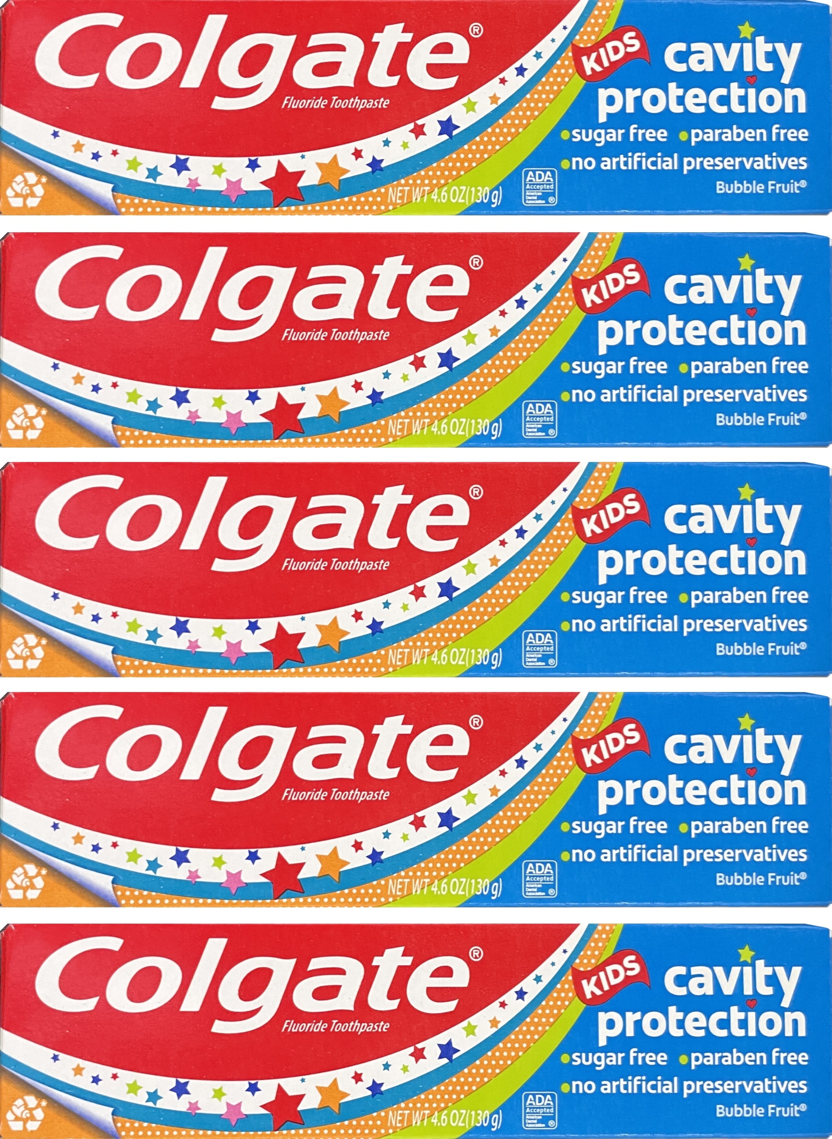 Colgate Kids Toothpaste Cavity Protection with Fluoride, Bubble Fruit ...