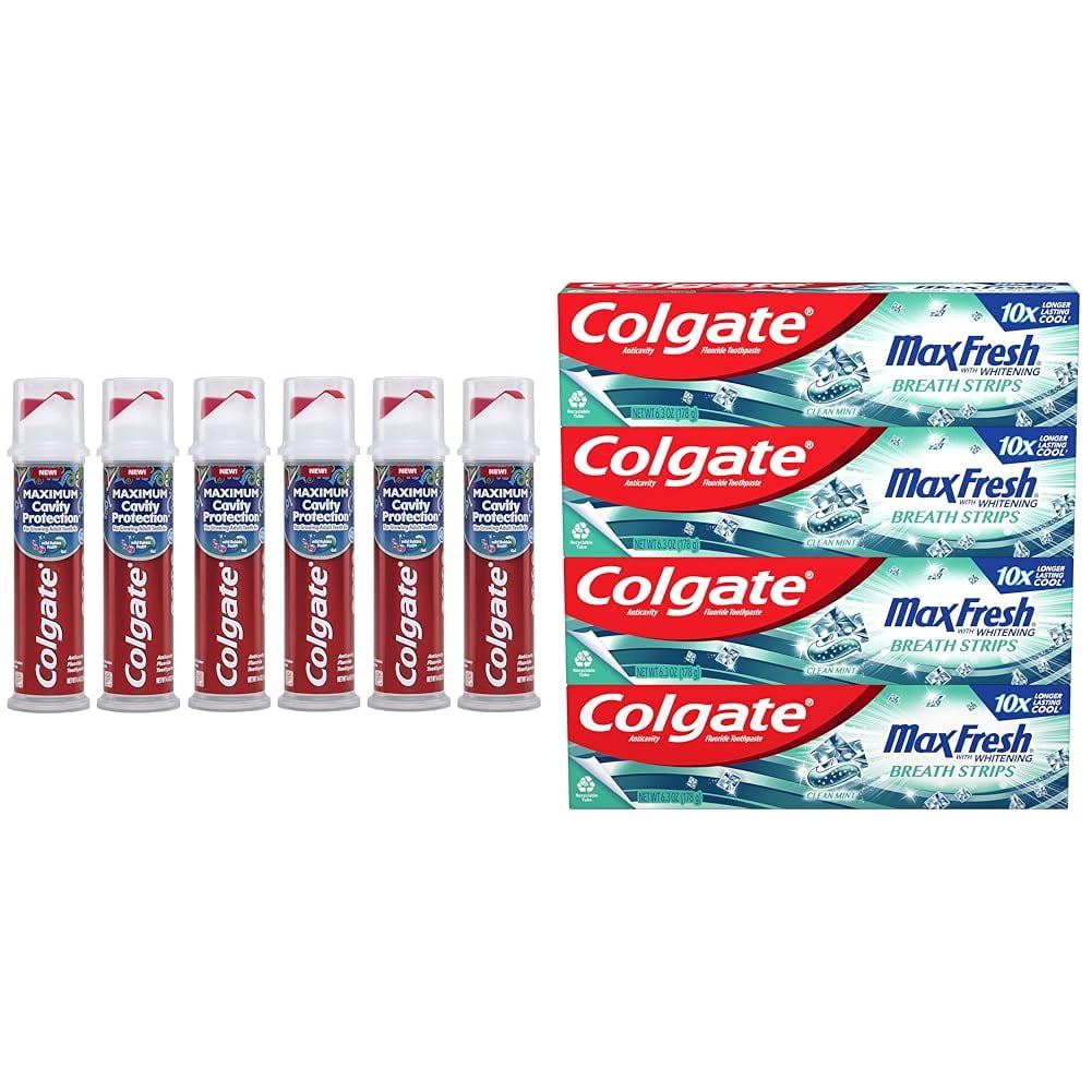 Colgate Kids Toothpaste Pump With Fluoride, Anticavity & Cavity ...