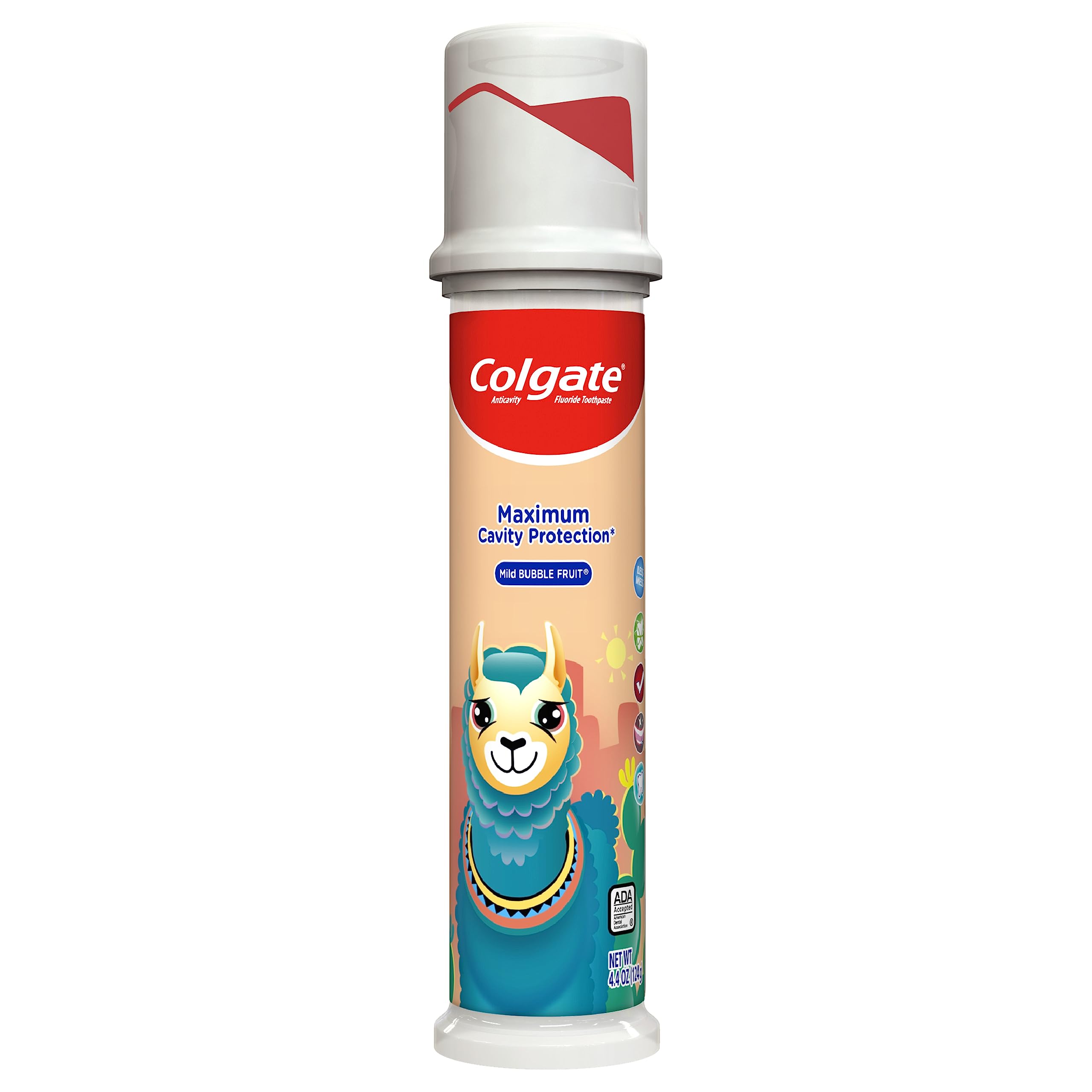 Colgate Kids Toothpaste With Anticavity Fluoride, Llama, Ada-Accepted ...
