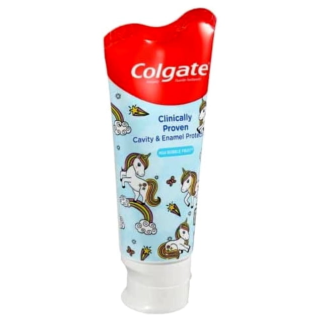 Colgate Kids Toothpaste with Fluoride, Unicorn, 3.5 oz - Walmart ...