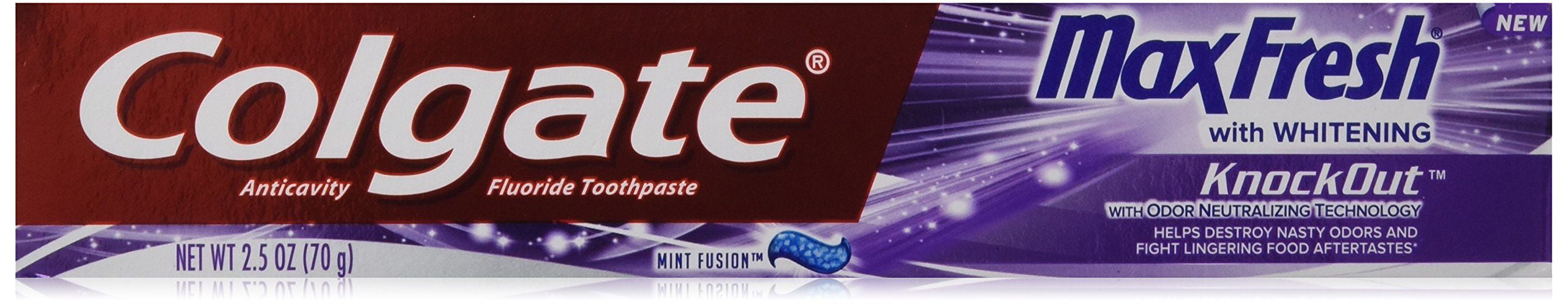 Colgate Max Fresh Knockout Gel Travel Size Toothpaste - 2.5 Ounce ...