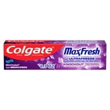 Colgate MaxFresh Knockout Mint Toothpaste 6.3 oz with Long-Lasting ...