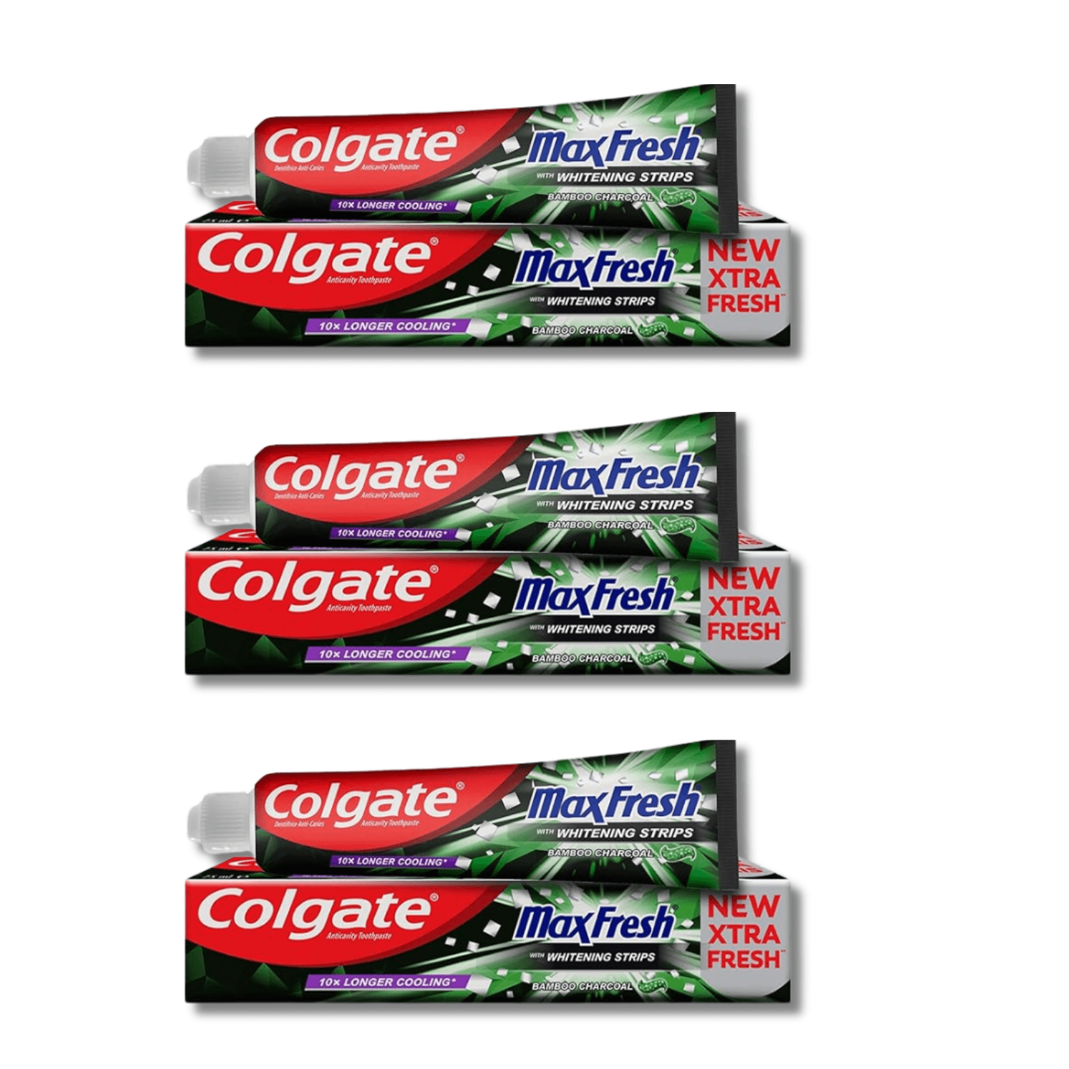 Colgate Max Fresh Toothpaste - Bamboo Charcoal - 3.5 oz - 3-Pack ...