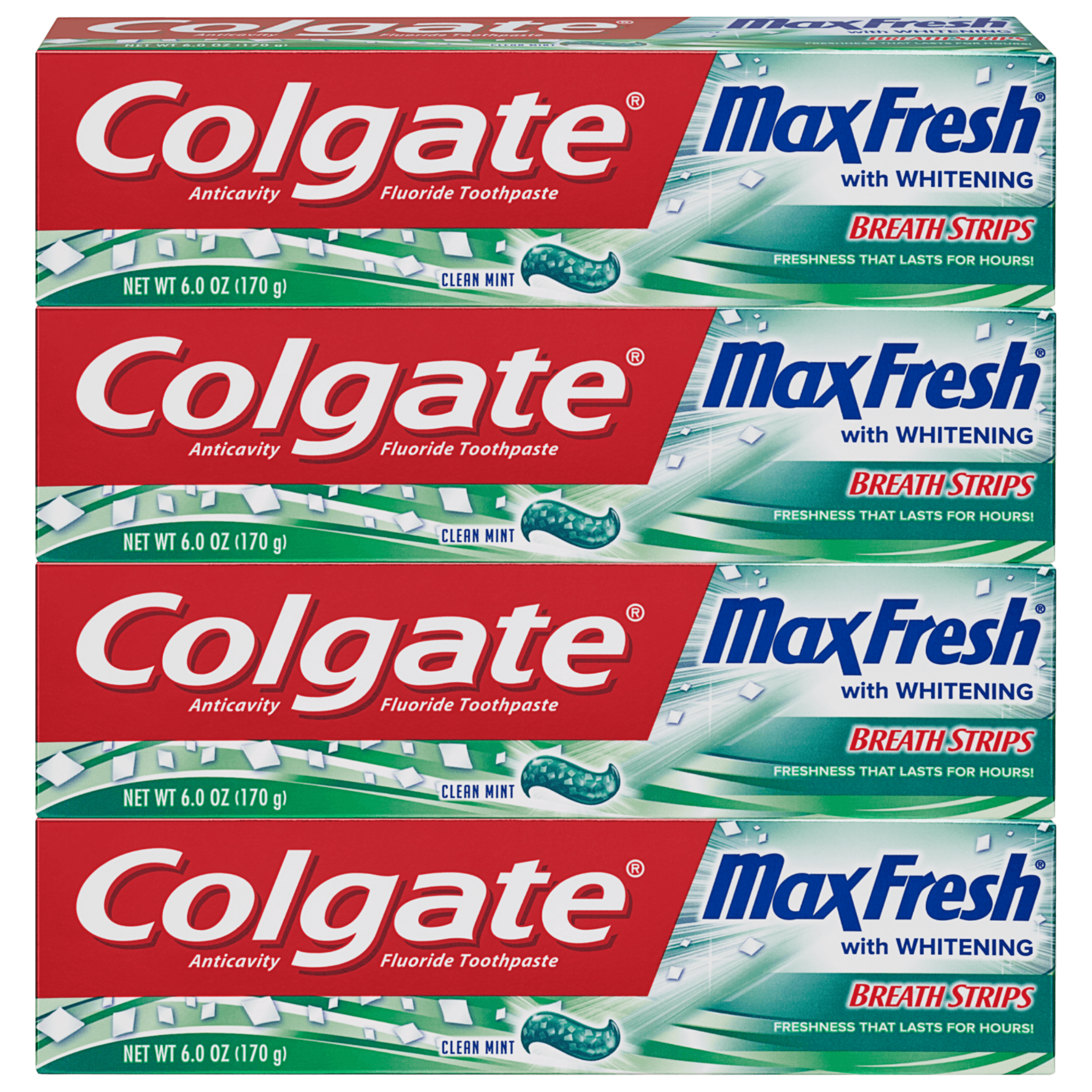 Colgate Max Fresh Clean Mint Toothpaste - Cavity Fighting & Teeth ...