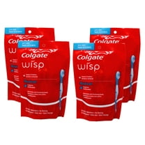 Colgate Max Fresh Wisp Small Head Manual Toothbrushes, Clean Peppermint ...