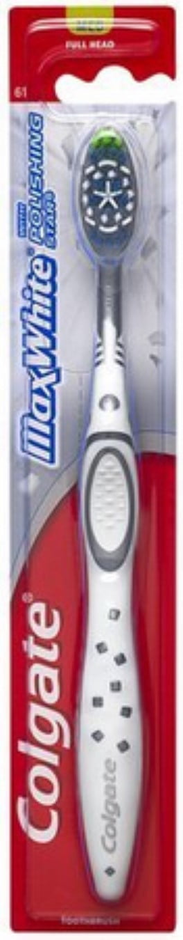 Colgate Max White Full Head Toothbrush, Medium 1 ea (Pack of 3 ...