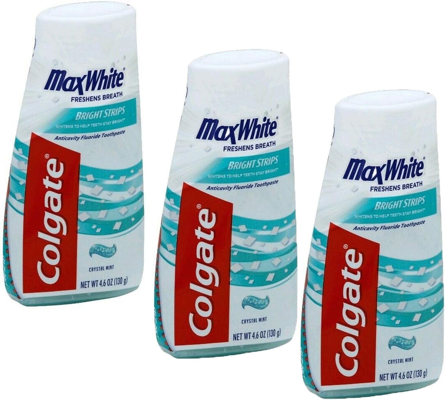 Colgate Max White Advanced Whitening Toothpaste, Revitalizing Crystal ...
