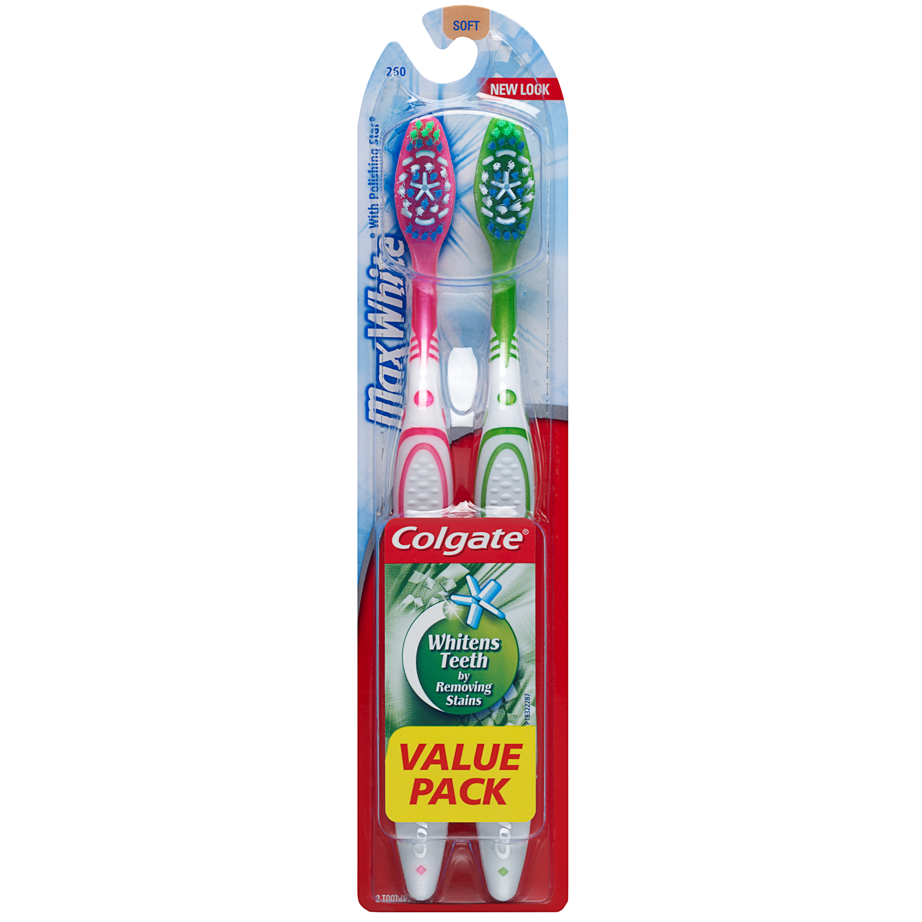 Colgate Plus Full Head Adult Toothbrush, Soft - 2 Count - Walmart.com