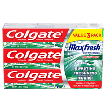 Colgate Max Fresh Clean Mint Toothpaste - 6 ounce, Mouth Health Flavor ...