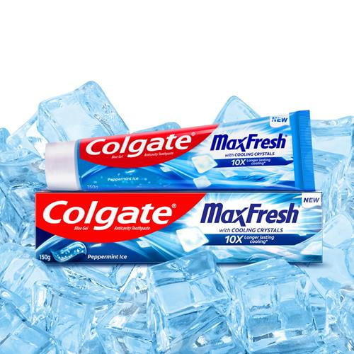 Colgate Maxfresh Blue Toothpaste - 150 G Packaging May Vary - Pack of 2 ...